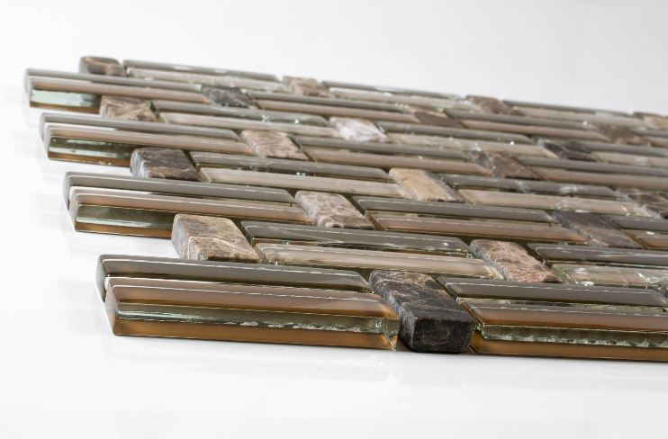 FRACTURED DOUBLE - BROWN STONE | Tile Supply Depot